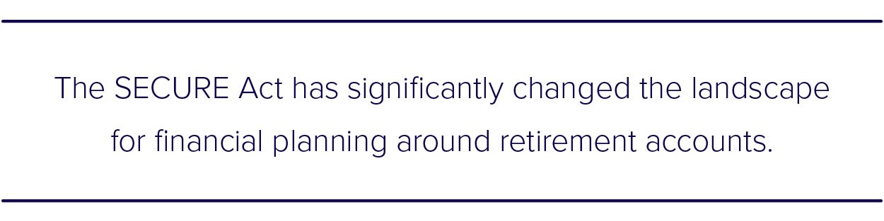 The SECURE Act: What You Need to Know